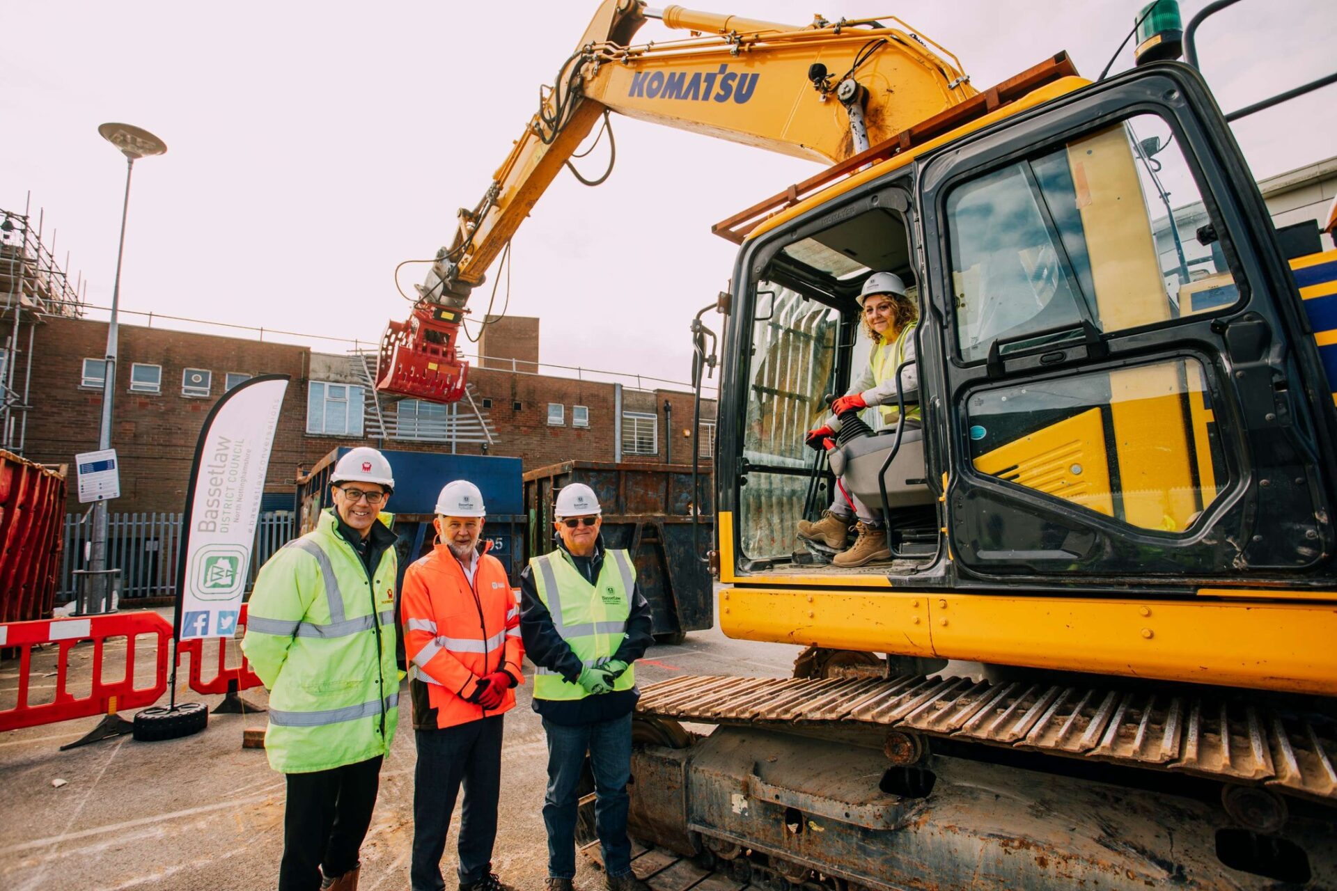 Ceremony marks start of structural demolition at The Priory Centre ...