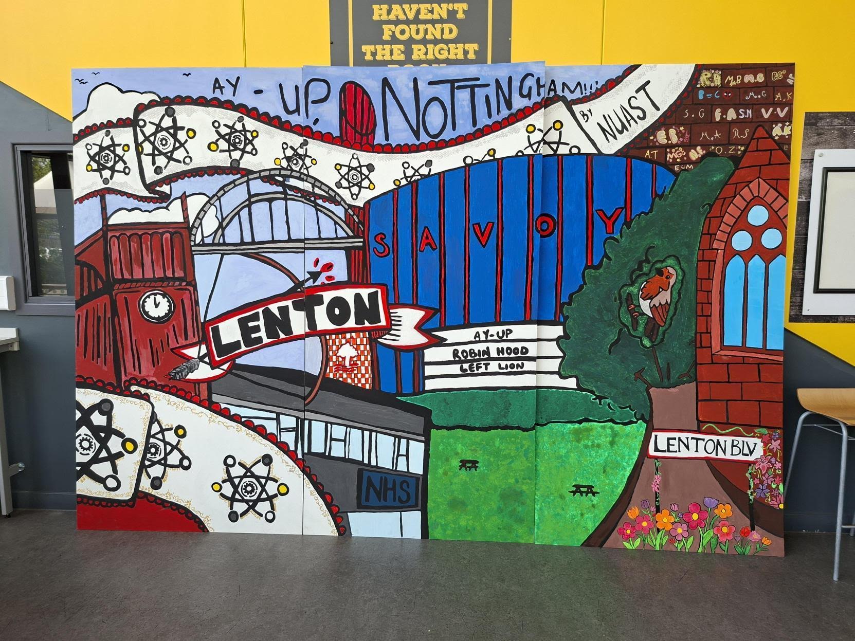 Lenton students lay foundations for success with street art competition ...